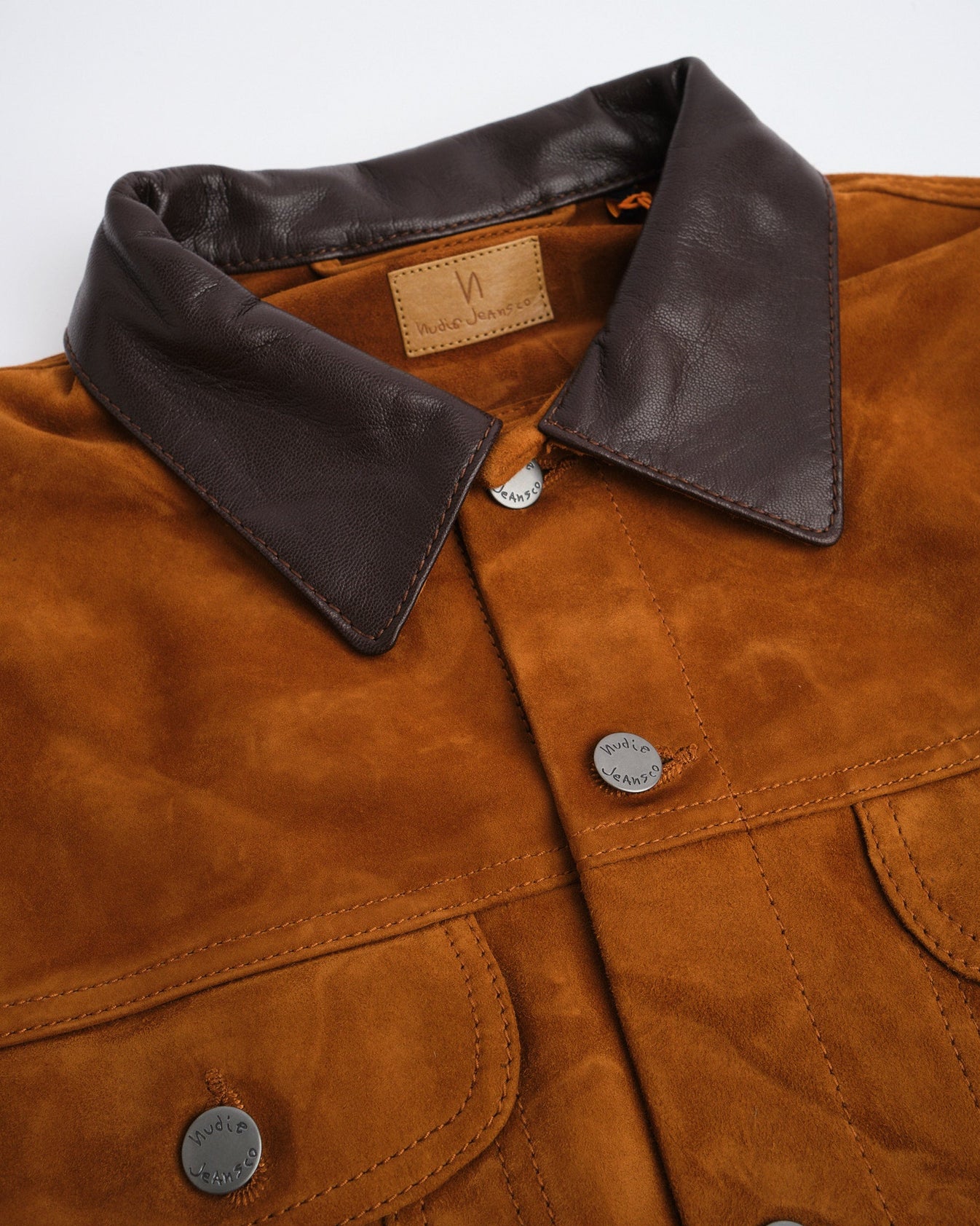 Danny Suede Jacket Tobacco by Nudie Jeans Co - Meadow