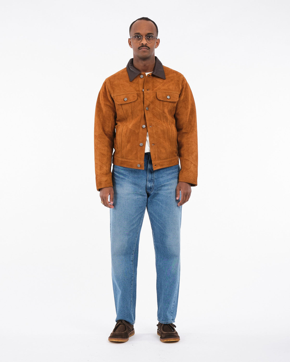 Danny Suede Jacket Tobacco by Nudie Jeans Co - Meadow