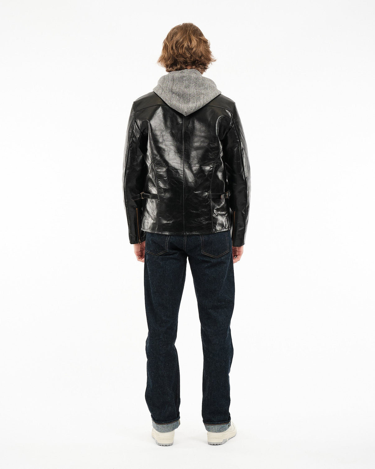 Freddy Jacket ACJK012 Horsehide Black by Fine Creek Leathers - Meadow