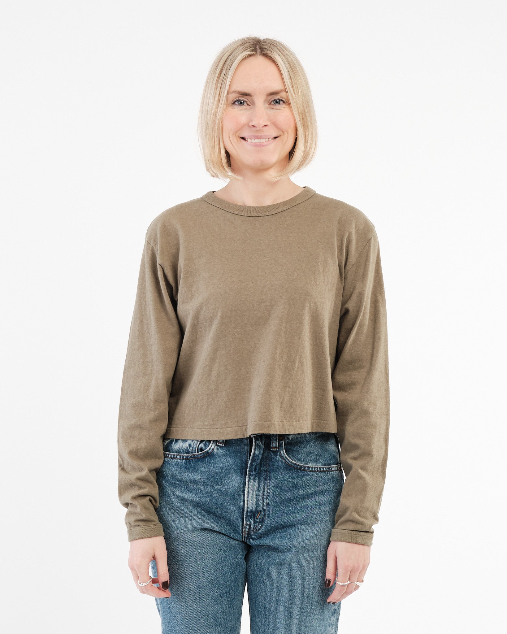Hi'aka LS T-Shirt Deep Lichen Green