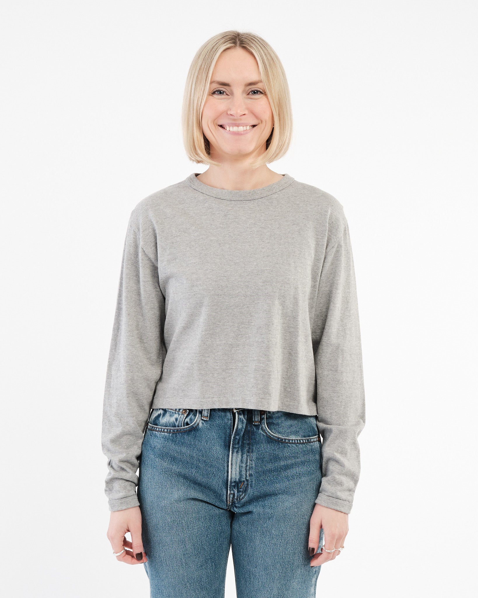 Hi'aka LS T-Shirt Hambledon Grey