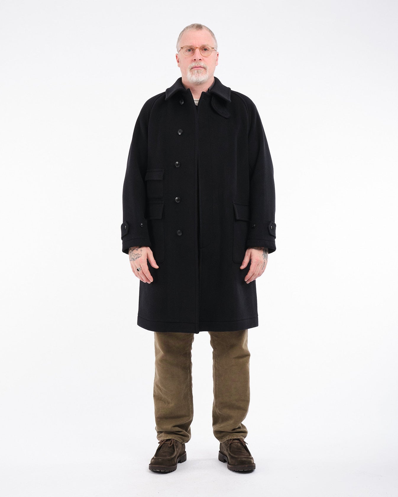 Kaptain Sunshine Traveller Coat Top Black by Kaptain Sunshine ️ Meadow ...