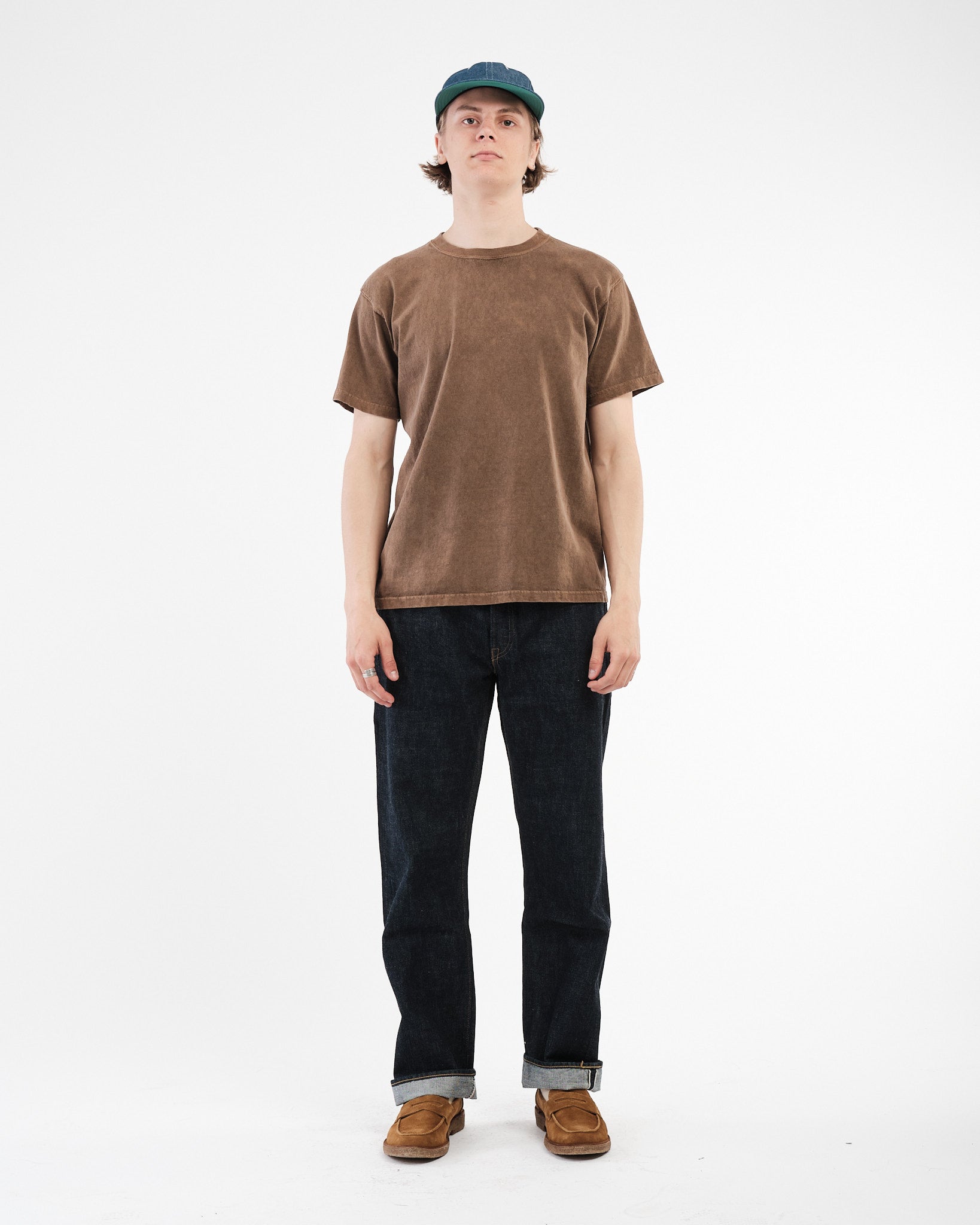 S/S Crew Tee P-Brown by Good On - Meadow