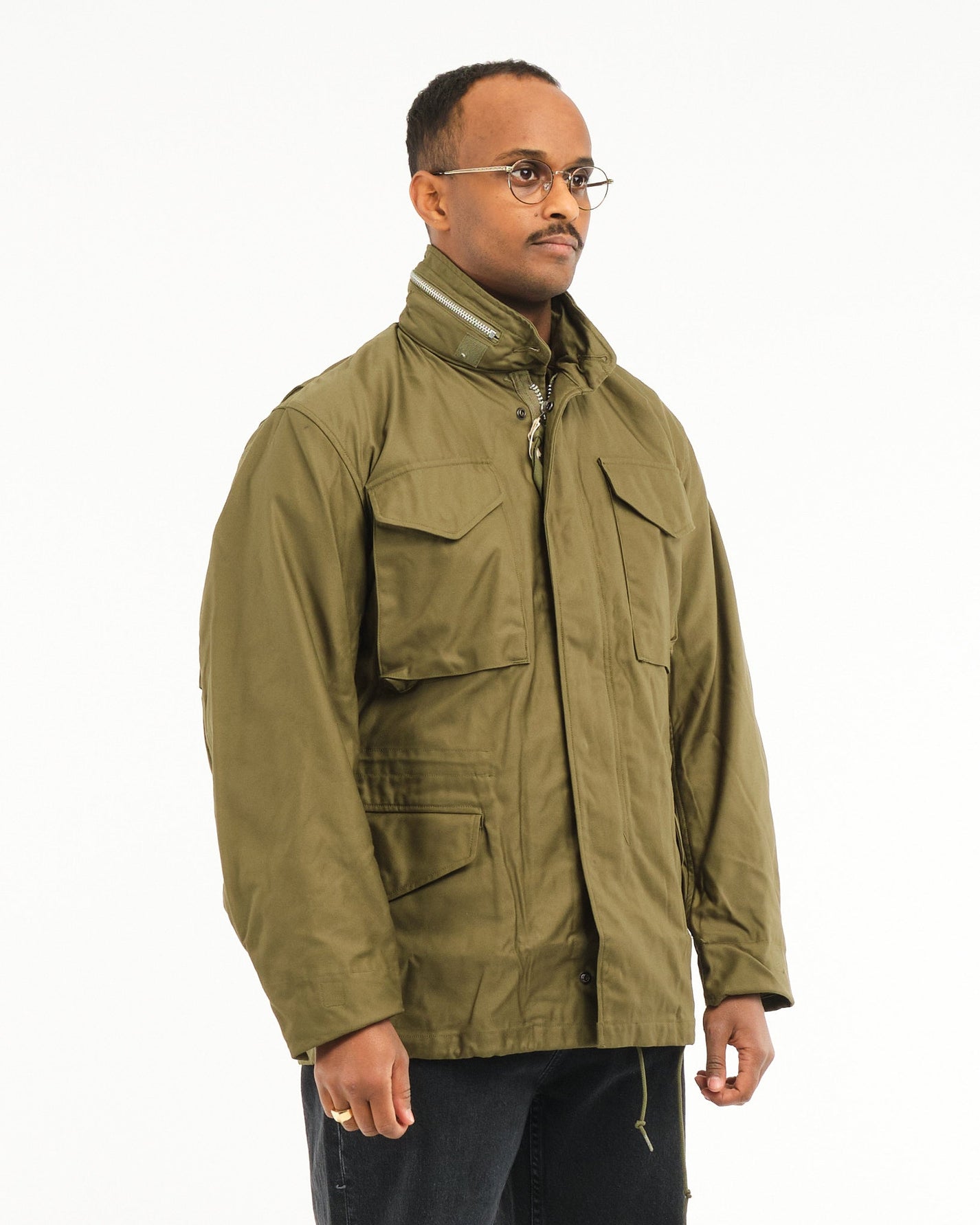 U.S Army M-65 Field Jacket Army Green by orSlow - Meadow