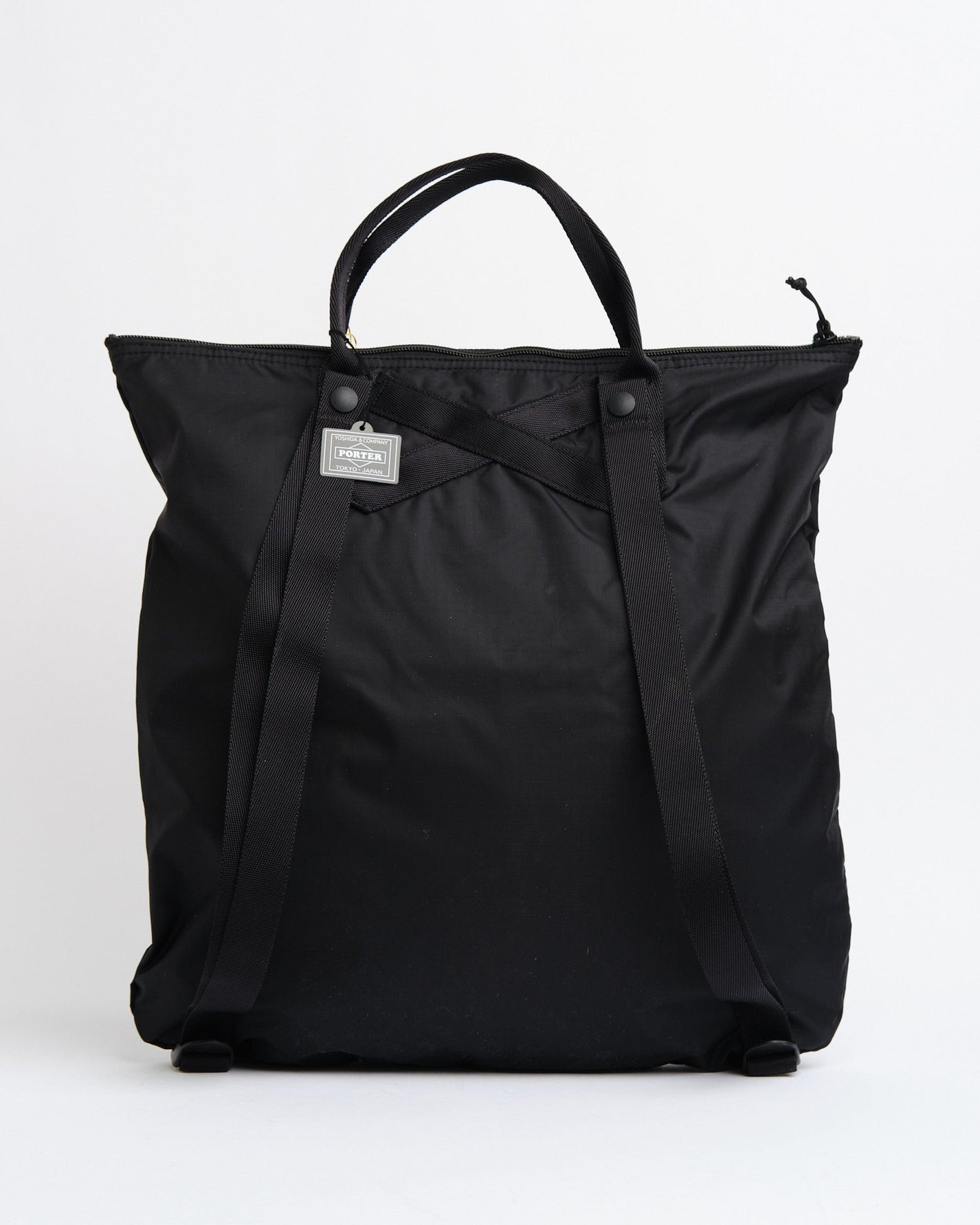 Flex 2 Way Tote Bag Black by Porter by Yoshida - Meadow
