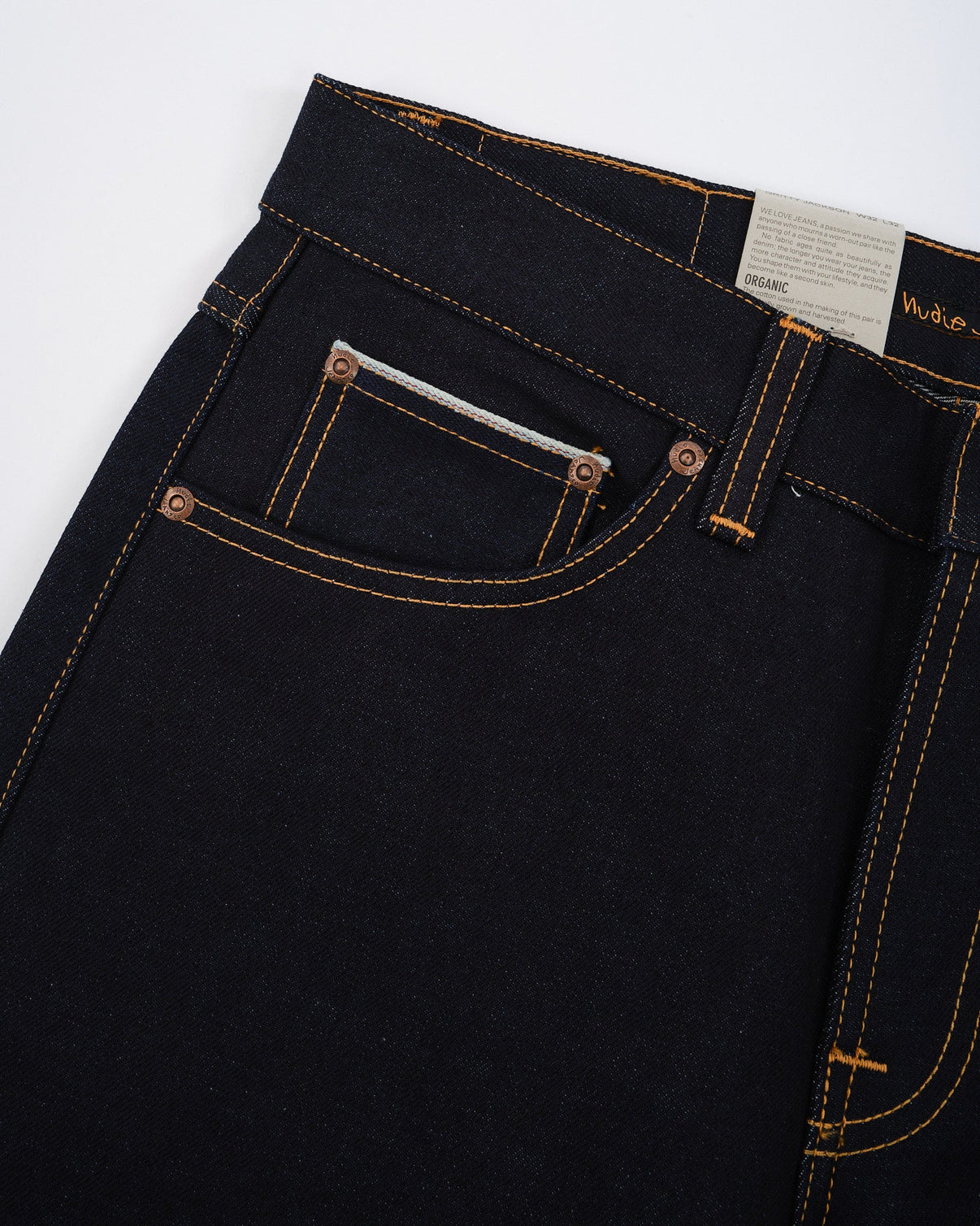 Gritty Jackson Dry Maze Selvage by Nudie Jeans Co - Meadow