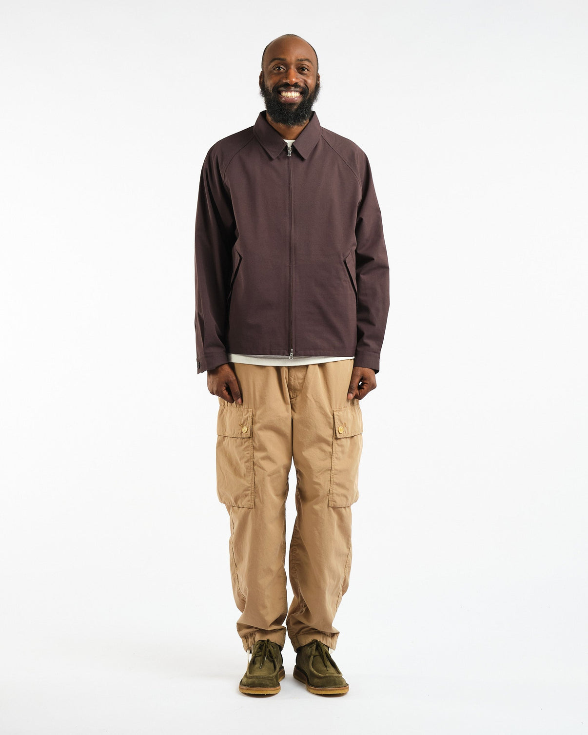 Karami Crew Jacket Charcoal by Nanamica - Meadow