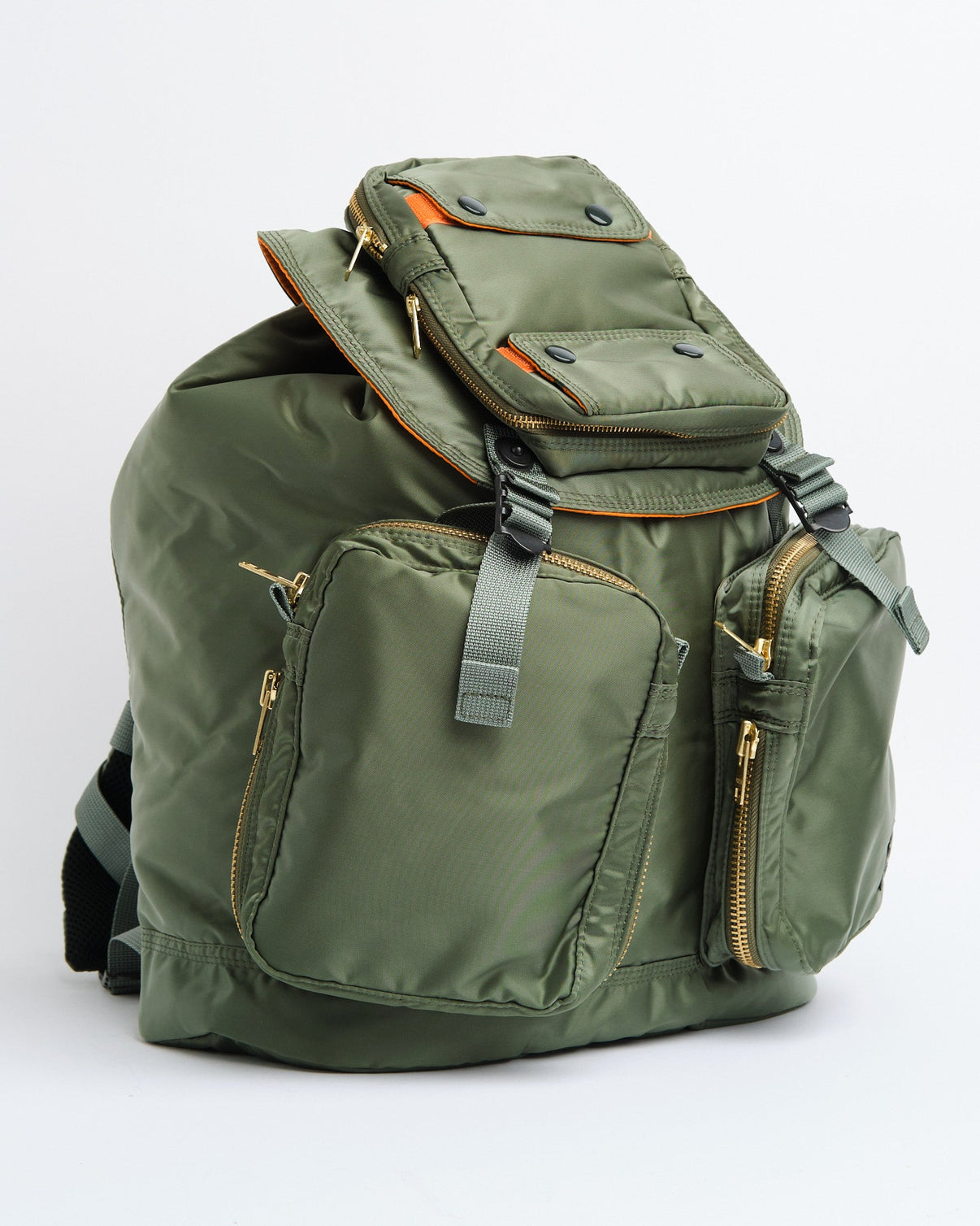 Tanker Rucksack Sage Green + by Porter by Yoshida - Meadow