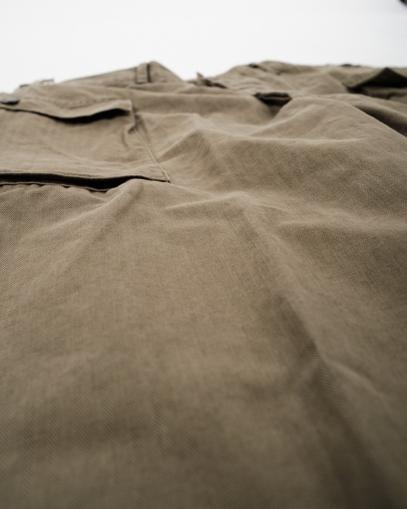 US Army 2 Pocket Cargo Army Green by orSlow - Meadow